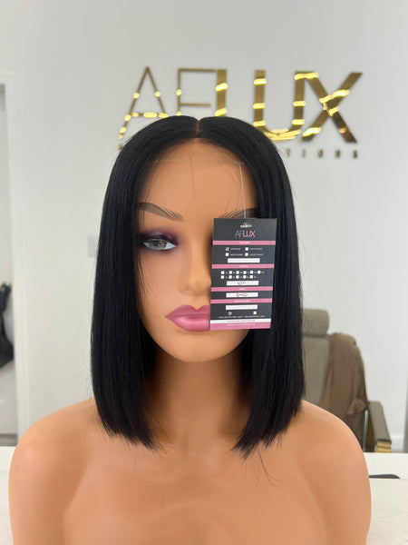 custom Bob Unit (jet black) – AF Lux Hair